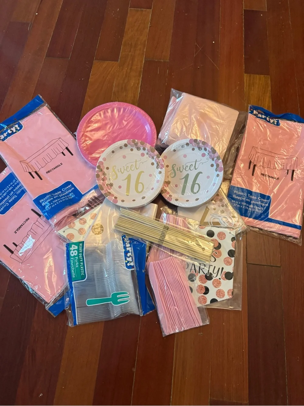 Party Supplies | Sweet 16 Pink Party Supplies Kit Party | Poshmark